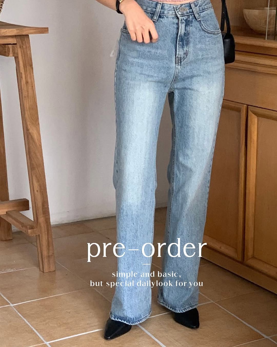 pepper denim pants [pre-order] – haru